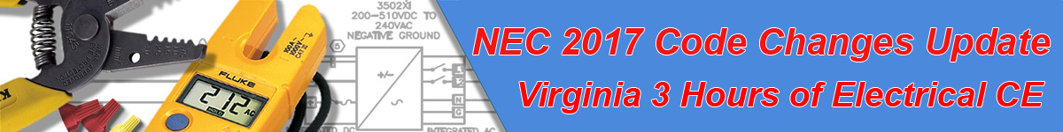 NEC 2020 Code Changes Update Virginia Electrical Continuing Education ...