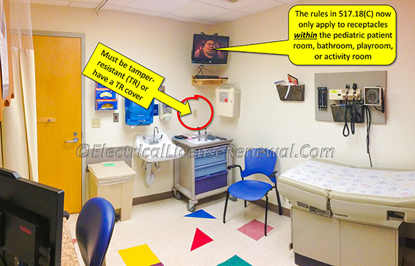 517.18(C) Designated General Care Pediatric Locations.